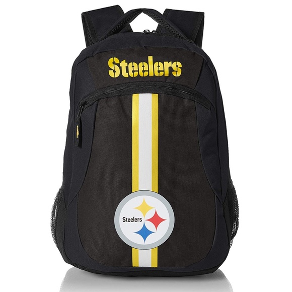Bags | Nfl Pittsburgh Steelers Team Logo Action Backpack | Poshmark
